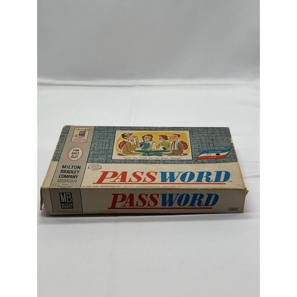 Milton Bradley | Toys | Vintage Milton Bradley Password Board Game ...